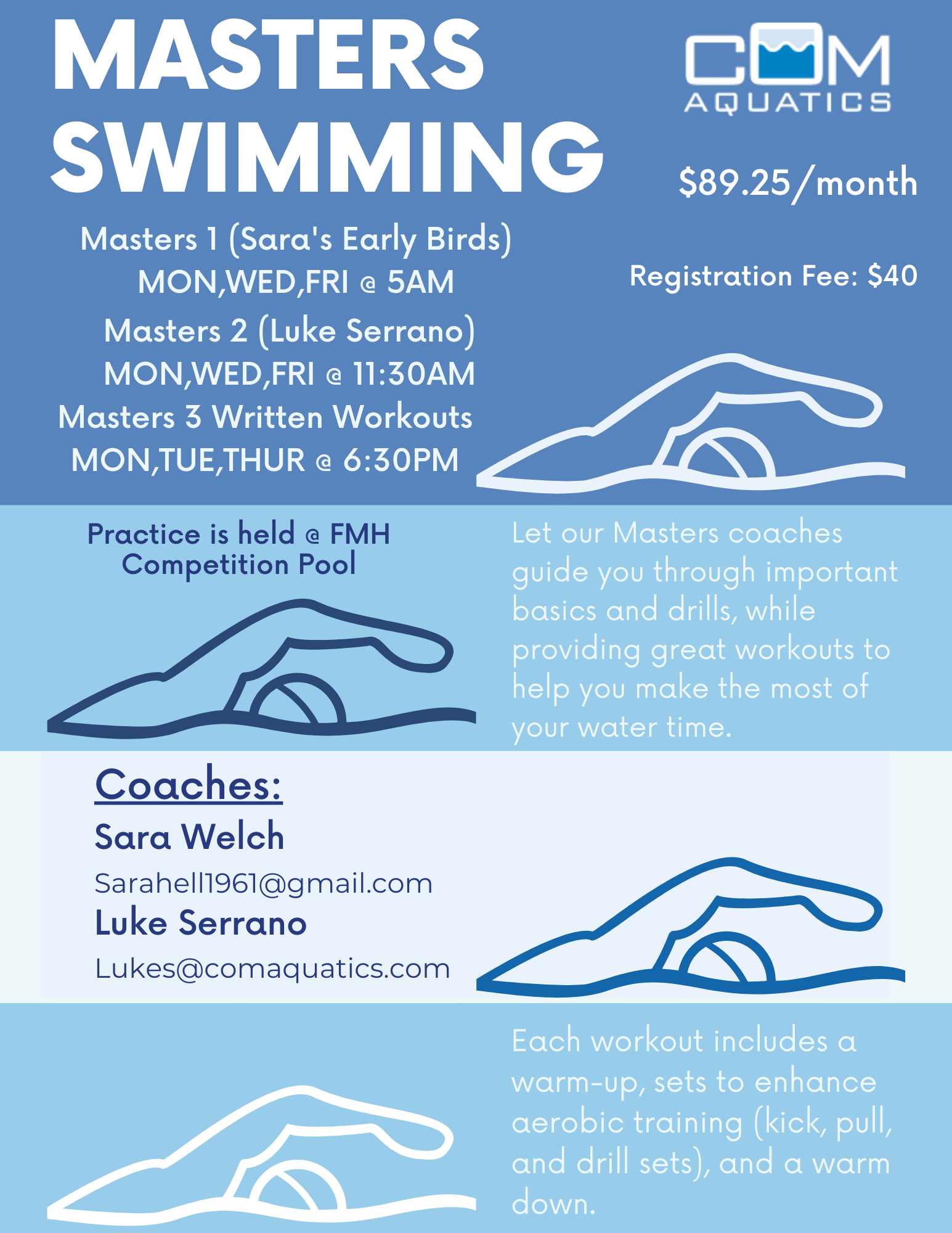 MASTERS SWIMMING | COM Aquatics